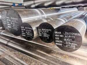 34CrNiMo6 Steel Round Bars With Full Size In Stock - Fuhong Steel