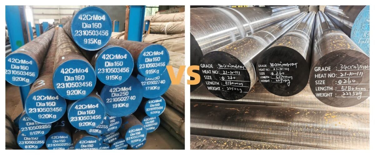 42CrMo4 Steel vs 34CrNiMo6 Steel - Fuhong Steel