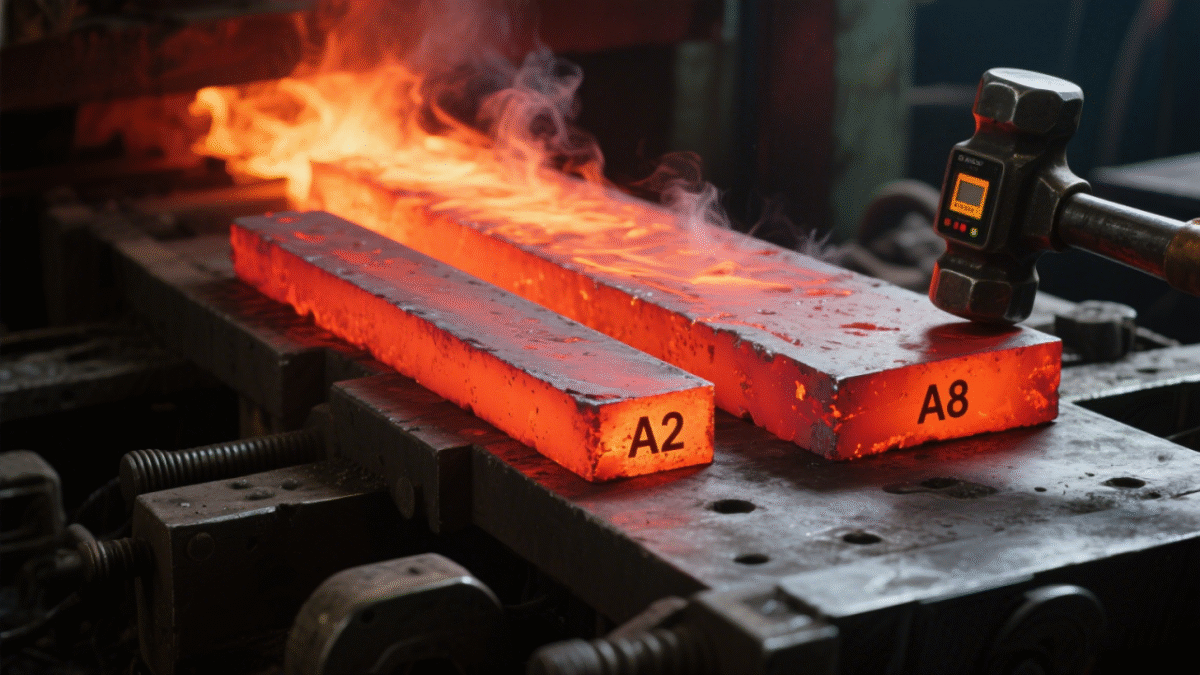 Air Hardening Tool Steel: A2 Steel vs A8 Steel - Fuhong Steel