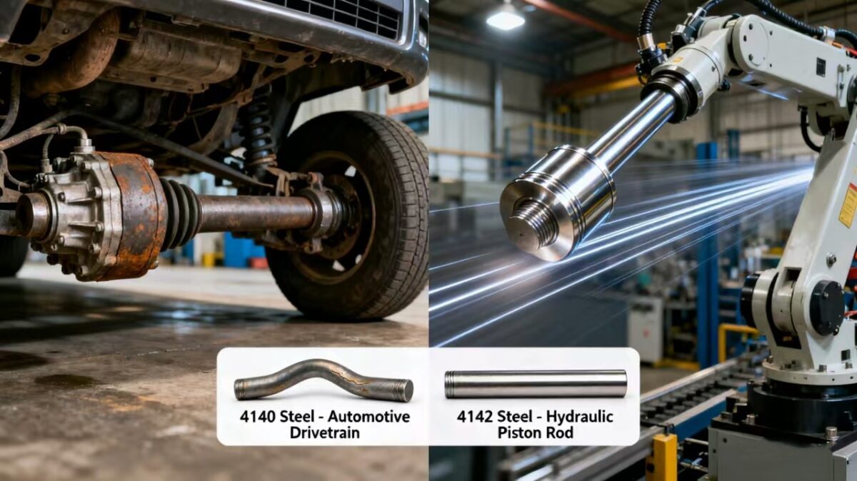 From Composition to Application: 4140 steel vs. 4142 steel - Fuhong Steel